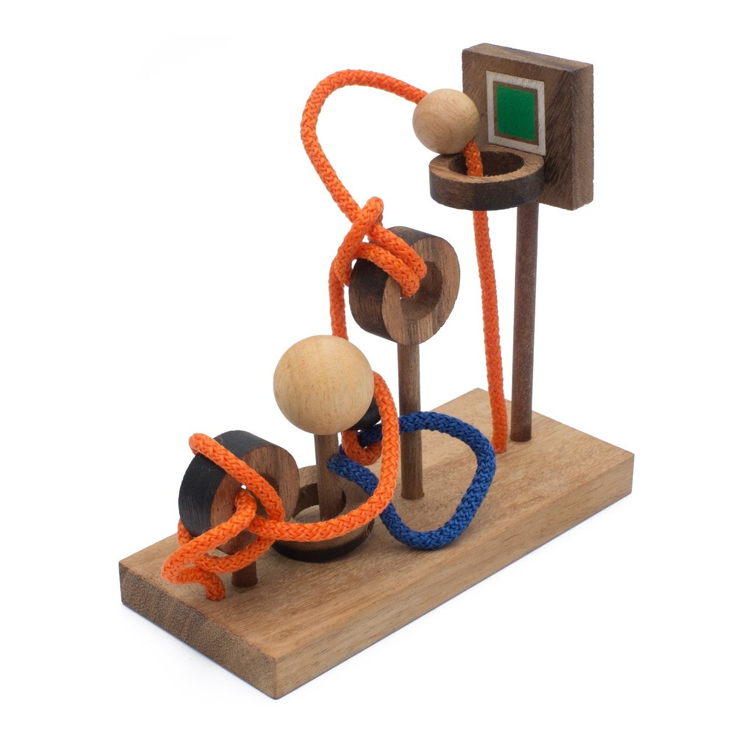 Rope Puzzle | Disentanglement | Wood & String Puzzle