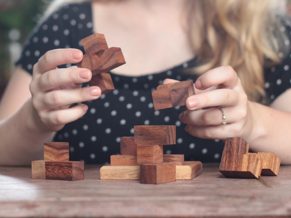 Block Pyramid - Multi Block Pyramid Puzzle with Free Shipping