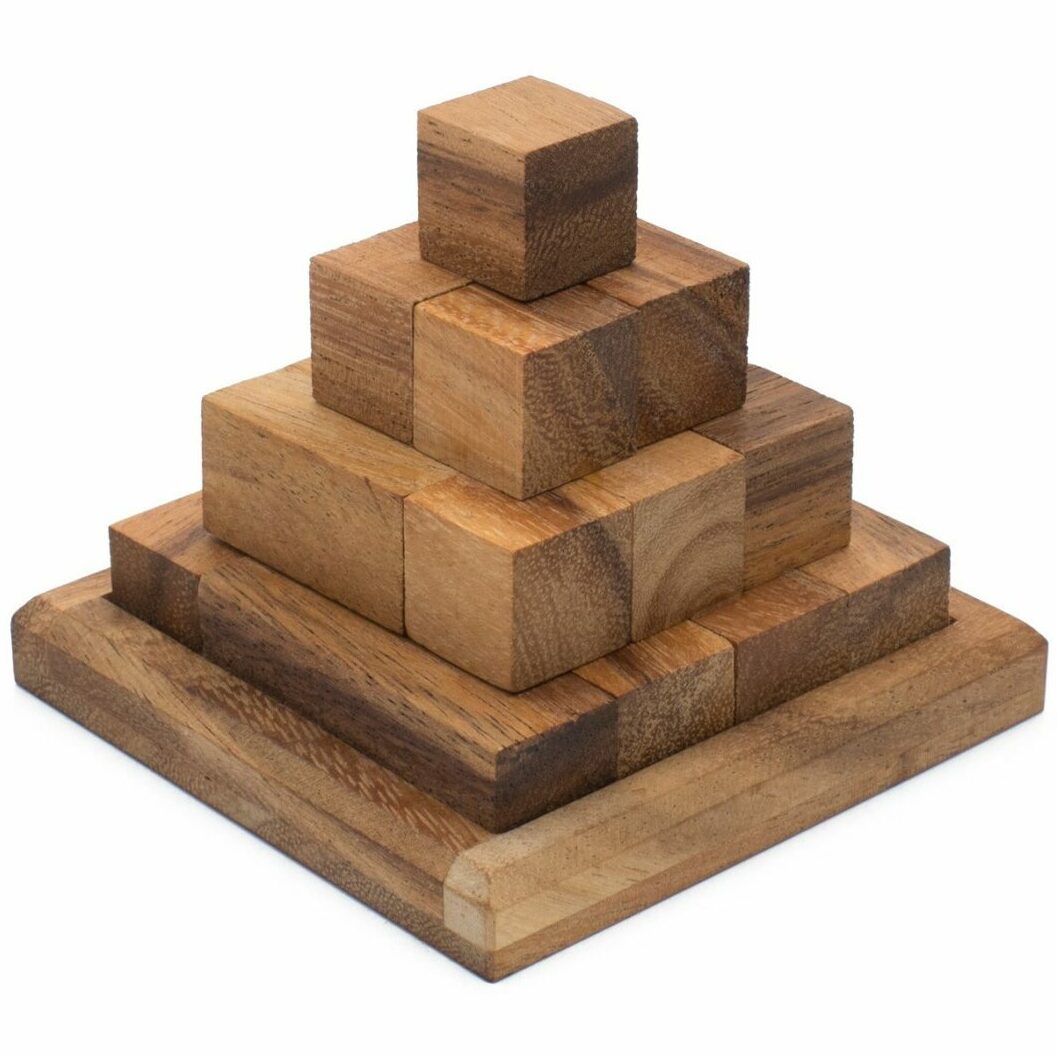 Block Pyramid - Multi Block Pyramid Puzzle with Free Shipping