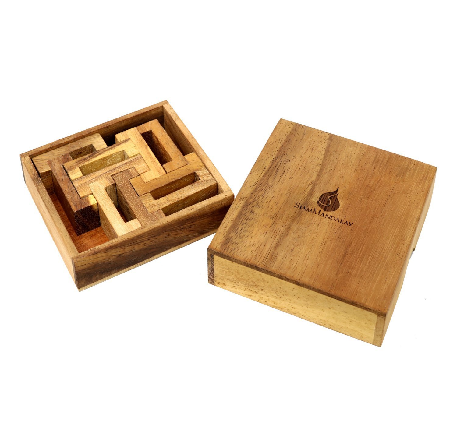 Bracket in Brackets Interlocking Assembly Puzzle with Free Shipping