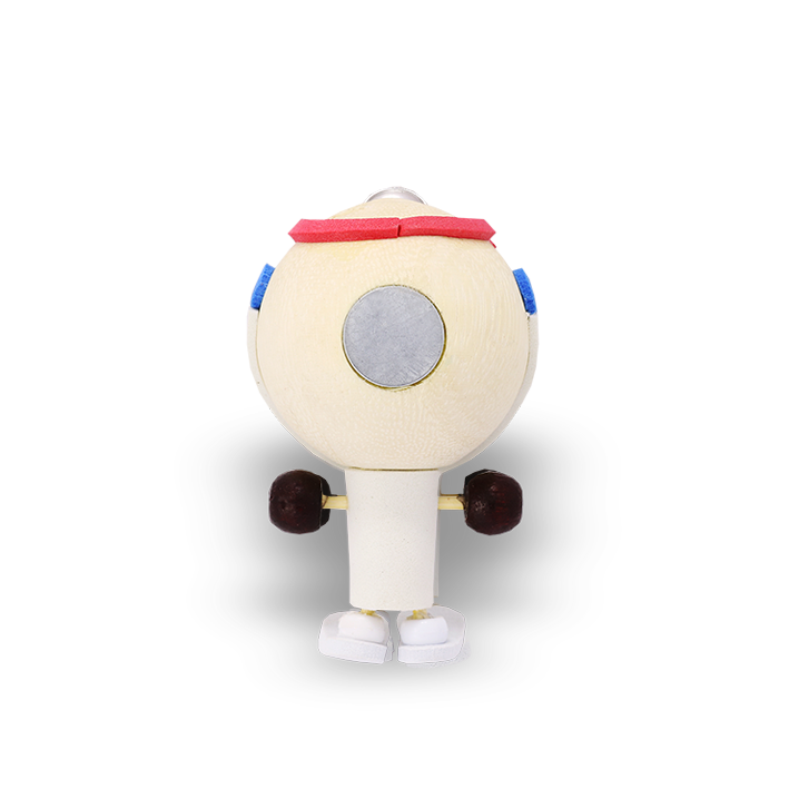 Crazy Head Magnet Doctor | Crazy Head Novelty Magnets