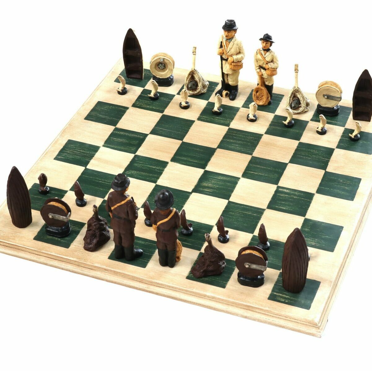 Fisherman Themed Chess Set
