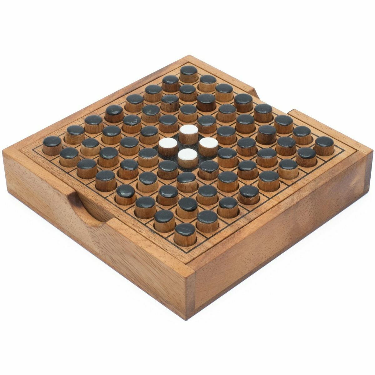 Wooden Reversi Game | Wood Othello Table Game / Mini Go