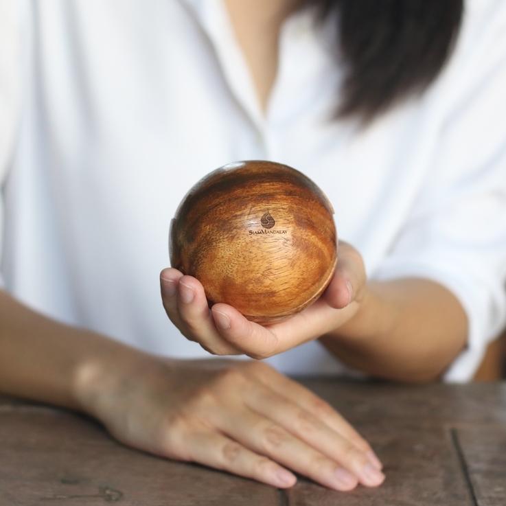 Wooden Sphere Puzzle | Locking Sphere | Ball Puzzle
