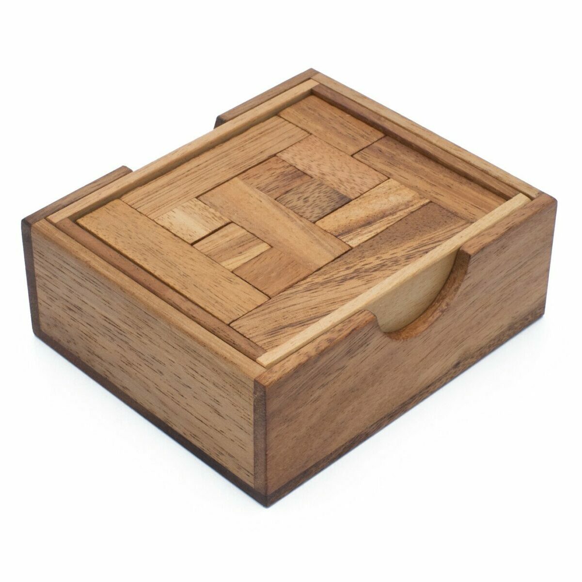 Put Together Assembly Puzzle in a Box Meet - The Maze