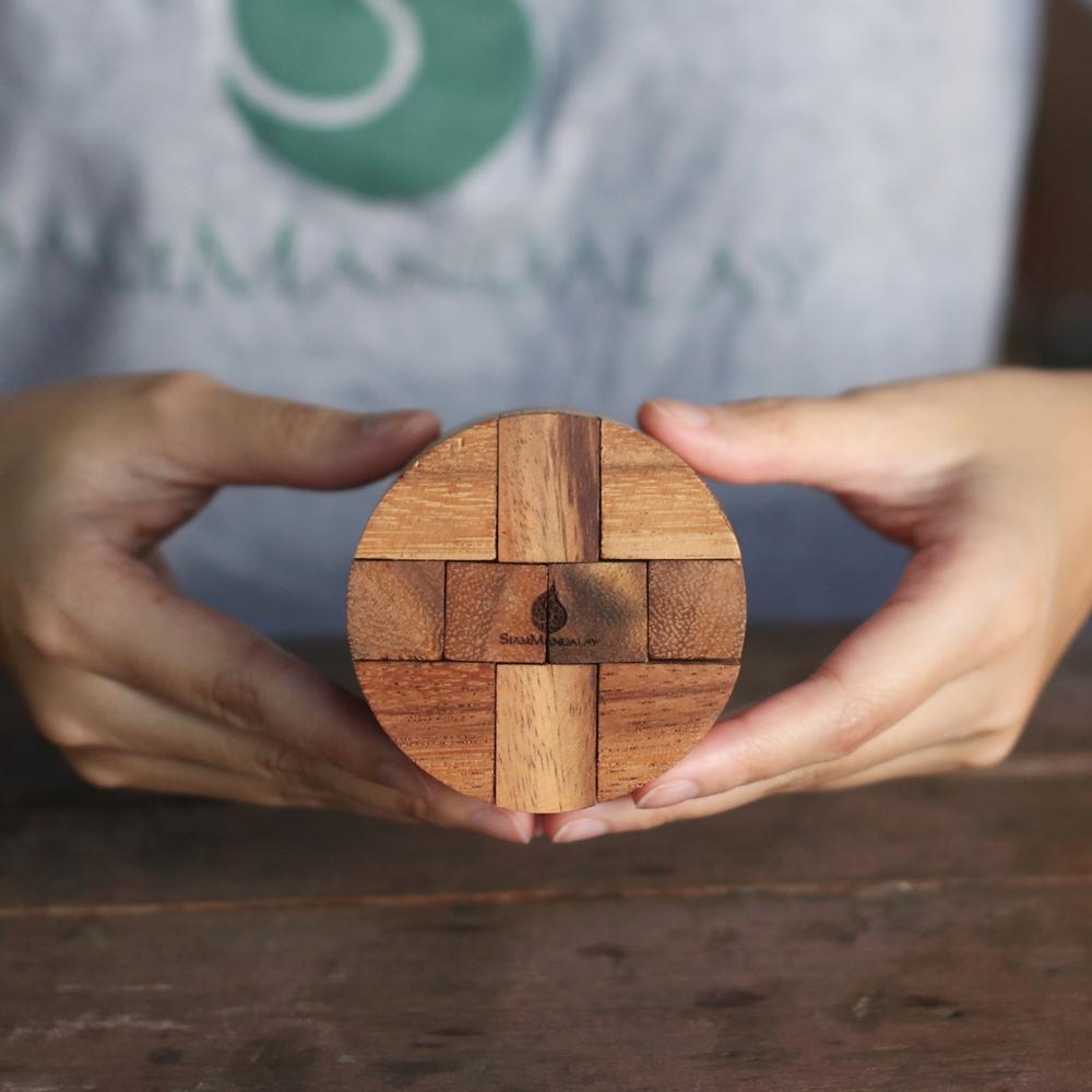 Powder Keg - Interlocking Wooden Barrel Puzzle | $15.99 & Free Shipping