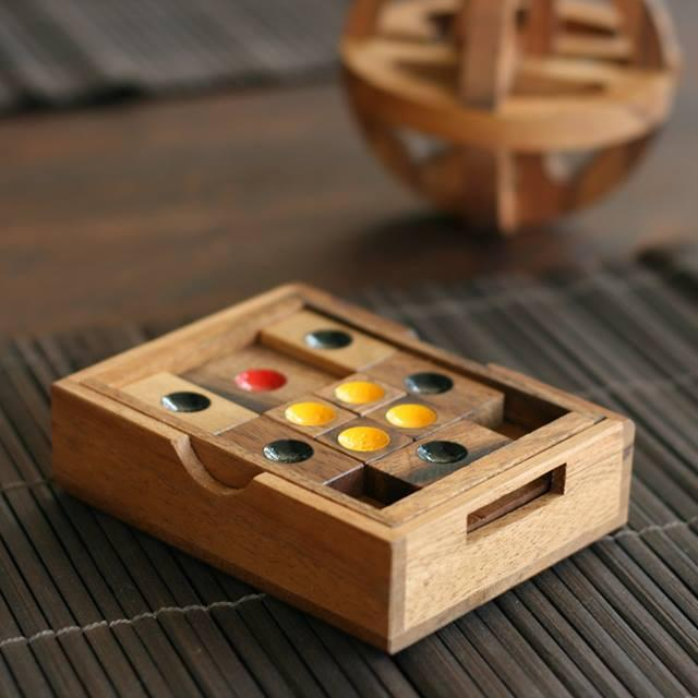 Setting Sun | Wooden Sliding Tile Puzzle | Slide Puzzle