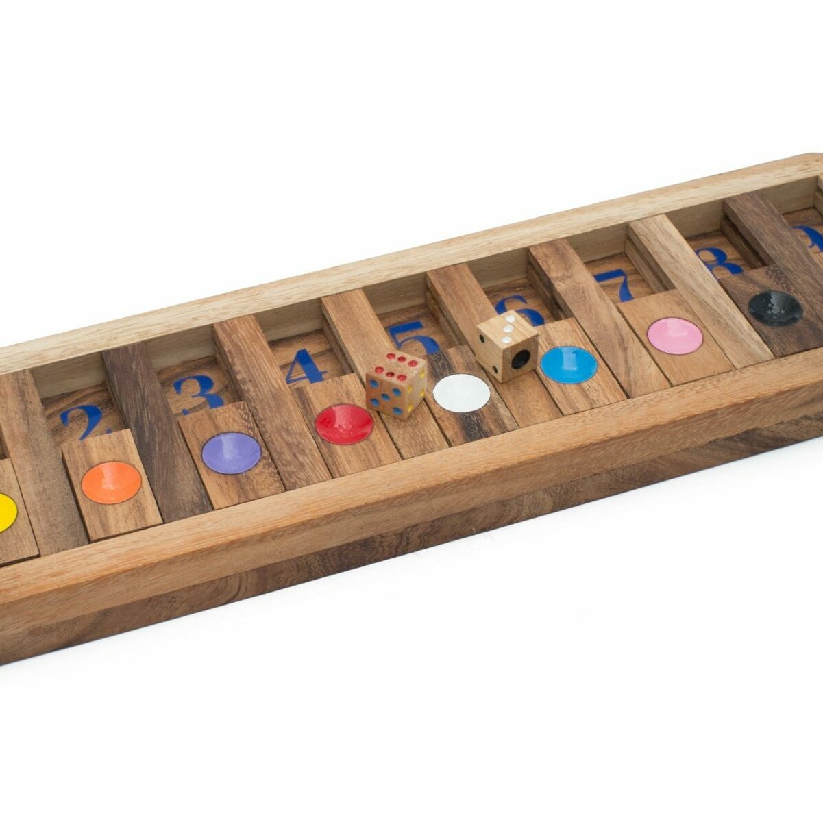 Shut the Box Classic Board Game - SiamMandalay