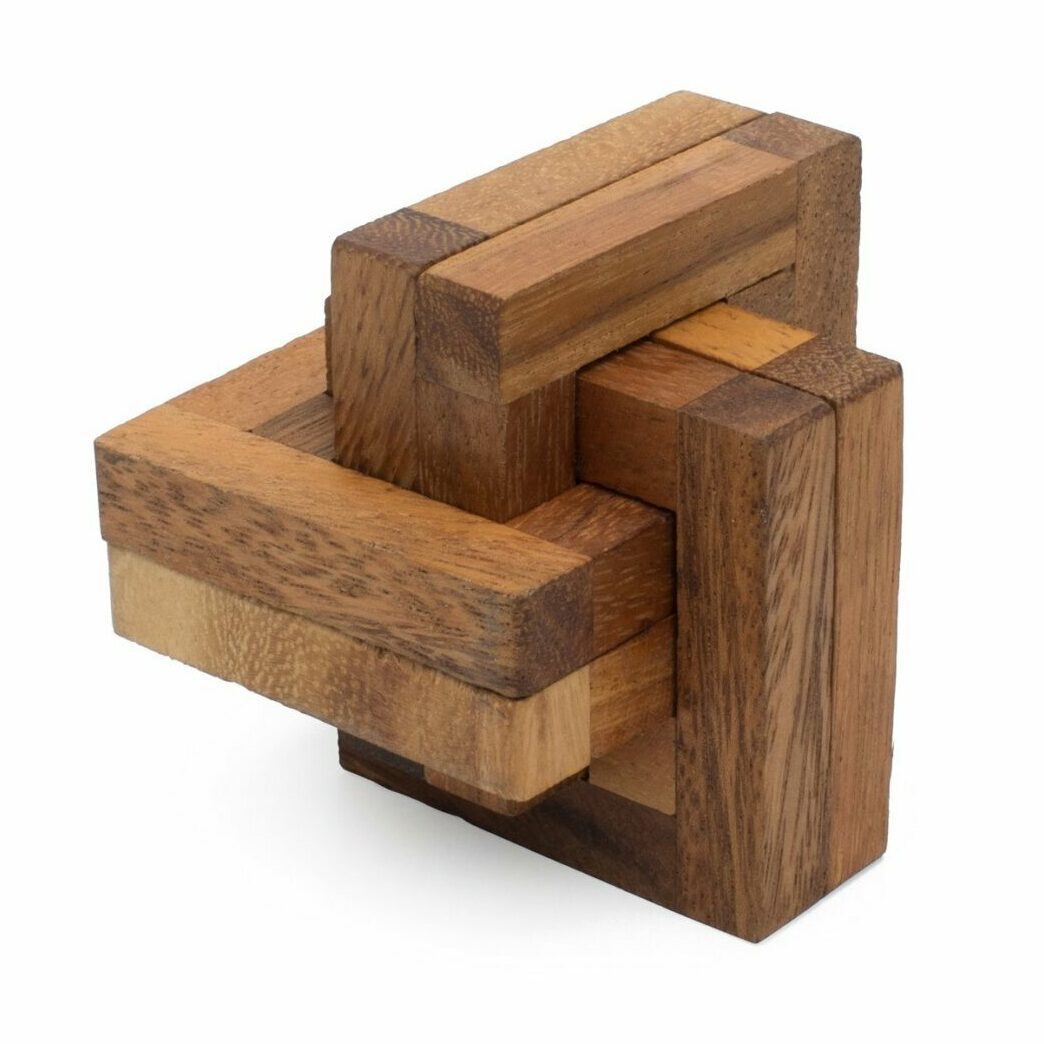 Square in Square - Interesting Interlocking Puzzles for Adults