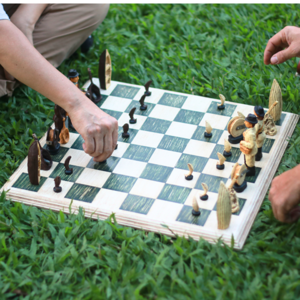 Fisherman Themed Chess Set