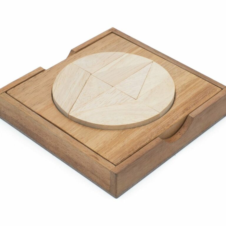 Tangram Puzzles | Premium Wooden Tangrams for Adults (Educational Toys)