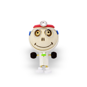 Crazy Head Magnet Doctor | Crazy Head Novelty Magnets