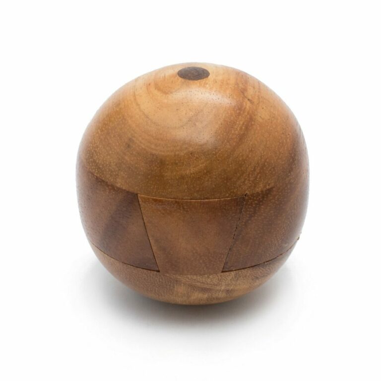 Wooden Sphere Puzzle | Locking Sphere | Ball Puzzle