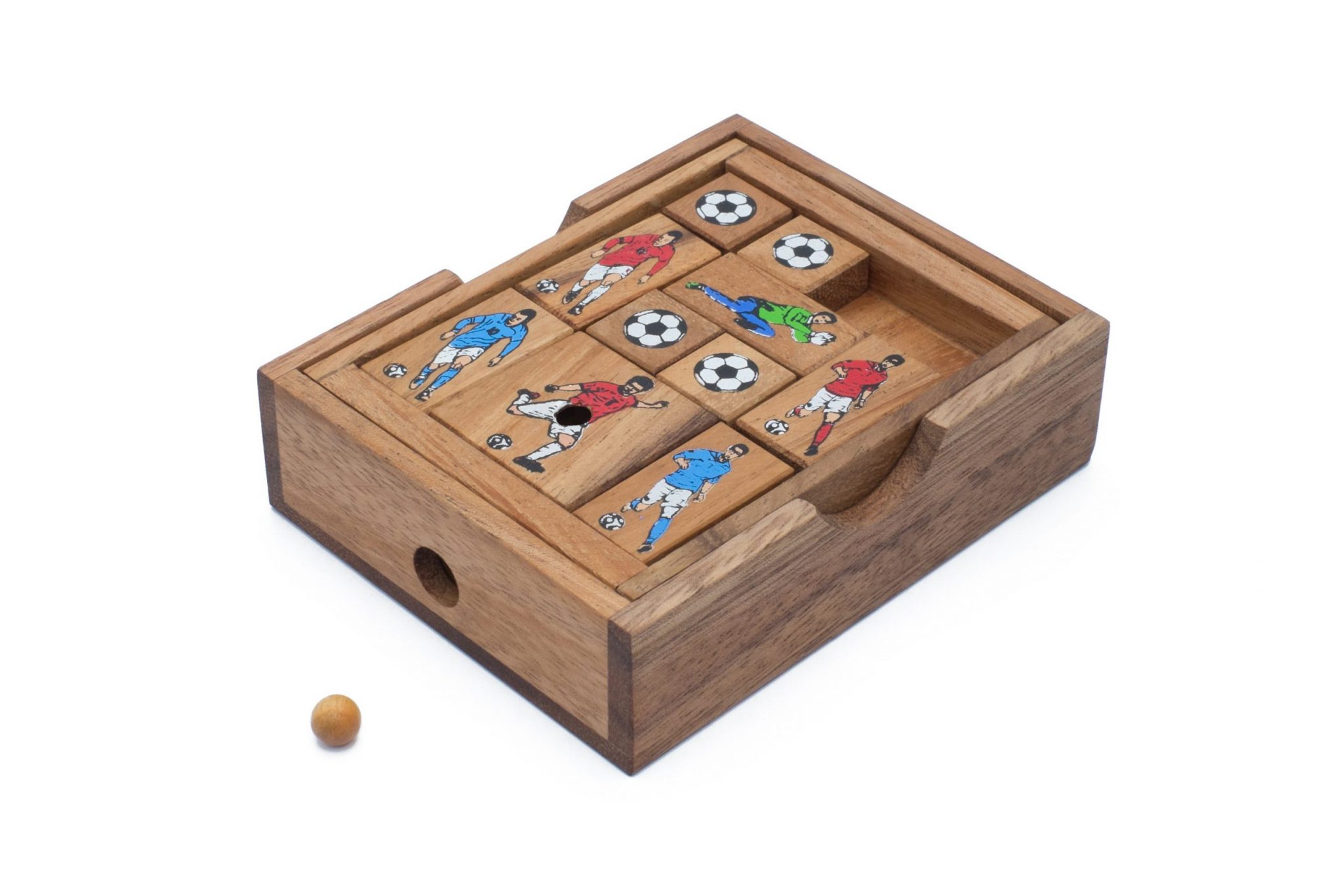 Football Game | SiamMandalay Wooden Puzzles | Soccer Klotski Puzzle