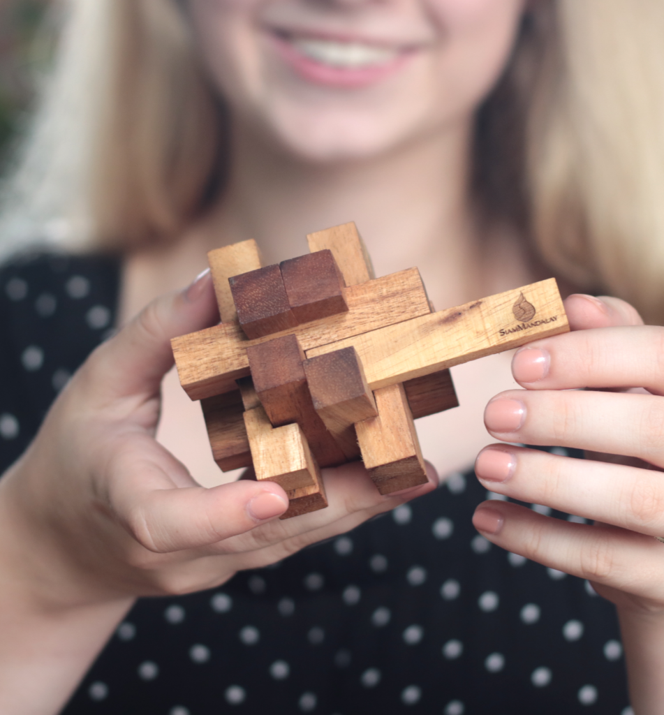 Nexus - Interlocking 6 Piece Burr Puzzle | SiamMandalay