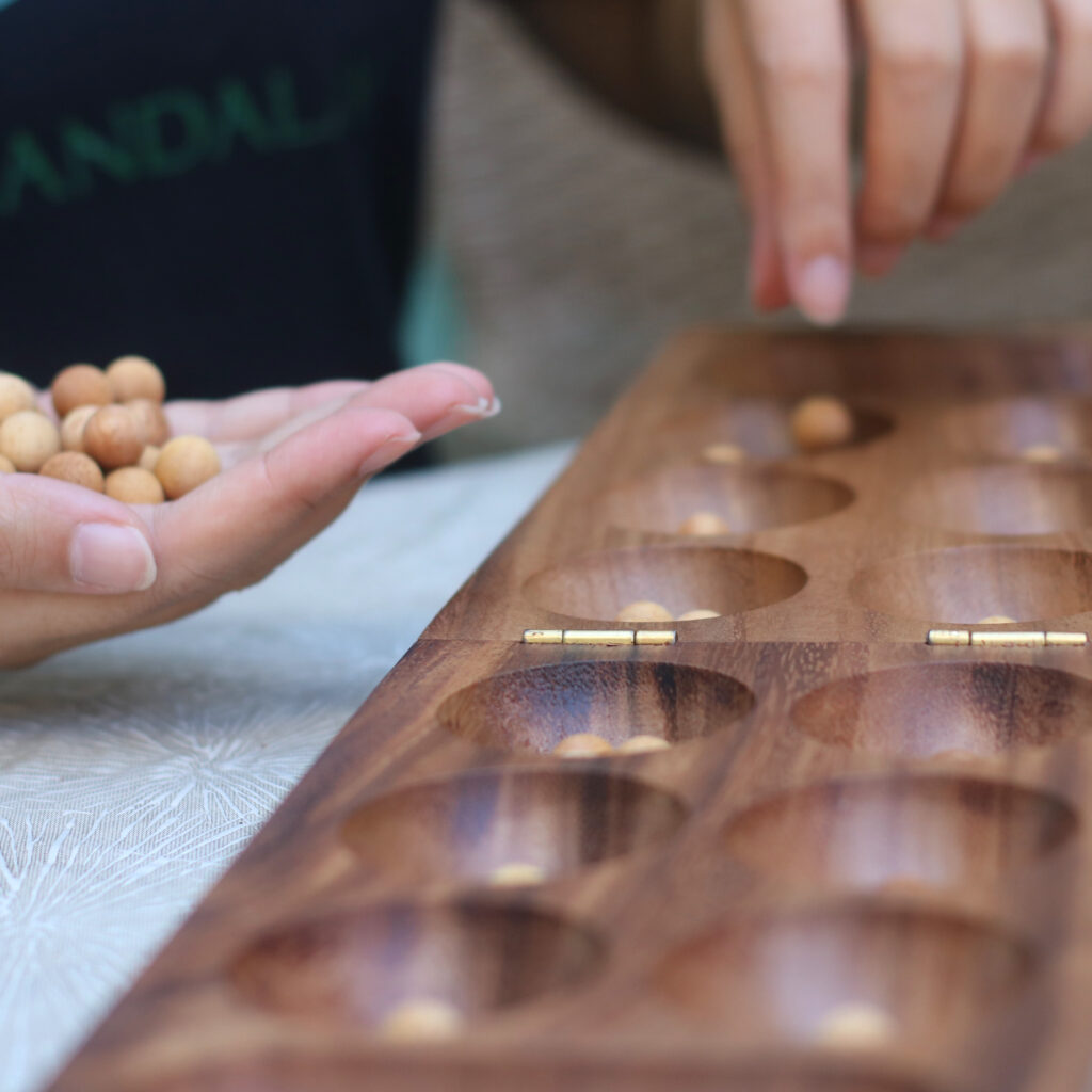 Mancala Game with SM Logo with 70 Balls (Travel Set) - For Parties ...