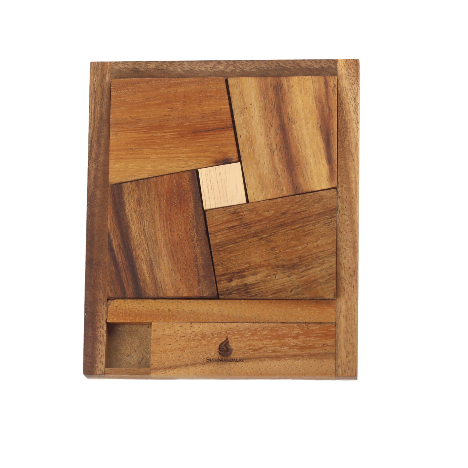 The Square Deal - Wooden Puzzle 3D Brain Teaser Puzzle STEM Skill ...
