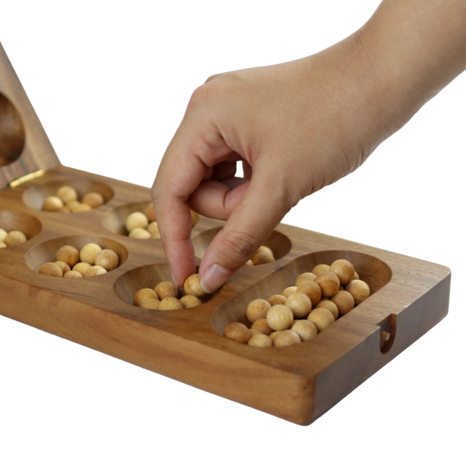 Mancala Game with SM Logo with 70 Balls (Travel Set) - For Parties ...