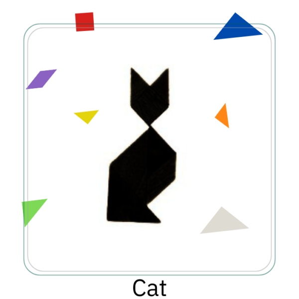 Tangram Puzzles and Solutions for Kids to Play Along with at Home ...